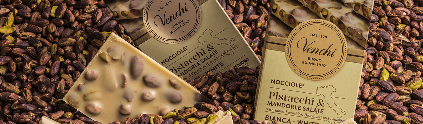 Pistachio Chocolate: Bars and Chocolates Online - Venchi