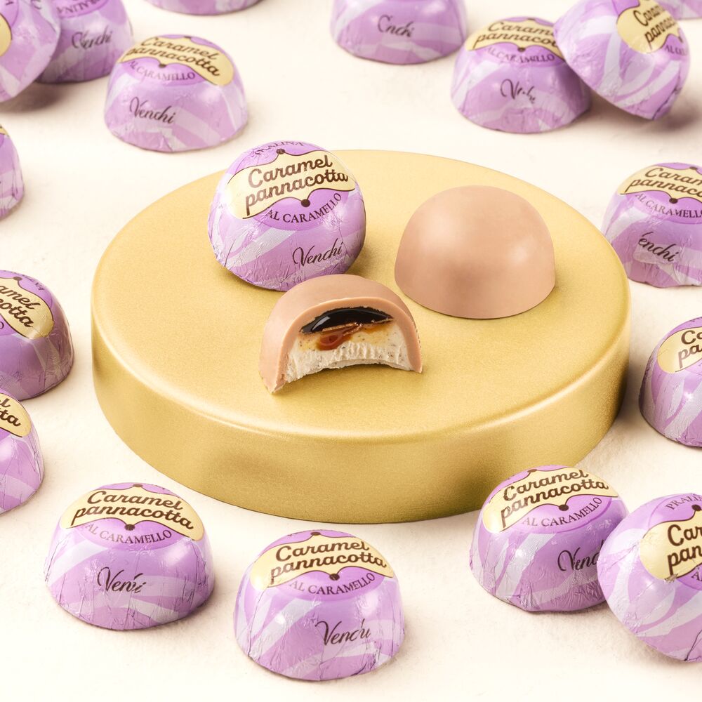 Pannacotta al Caramello e Vaniglia 1 kg - Venchi