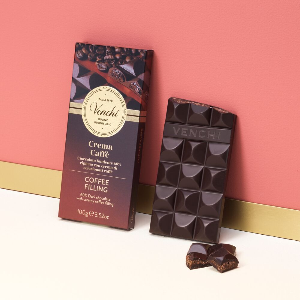 Coffee filled bar 100 g - Venchi