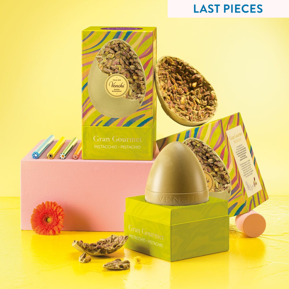 Pistachio Gran Gourmet egg 500 g - Venchi