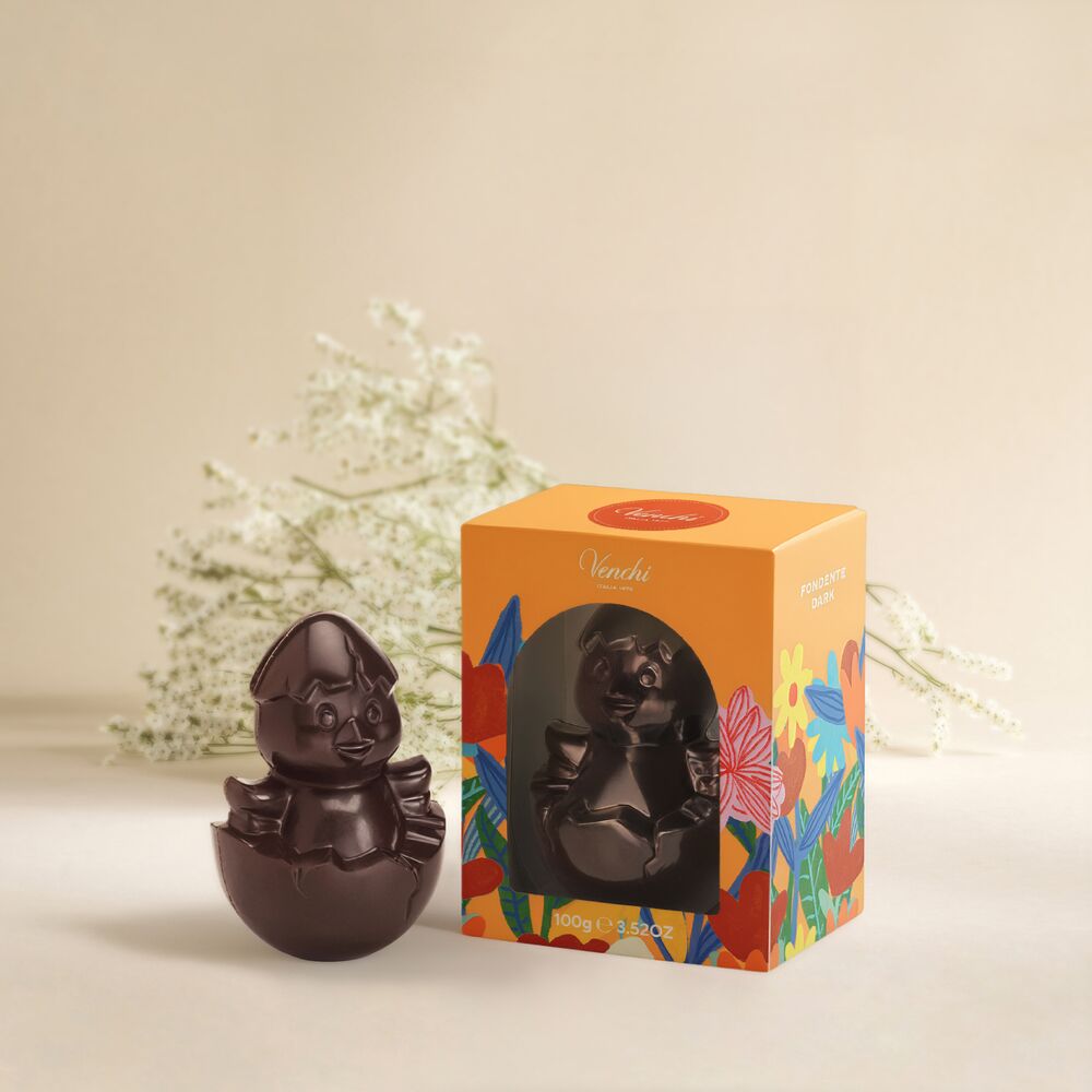 Poussin au chocolat noir 60% 100 g - Venchi