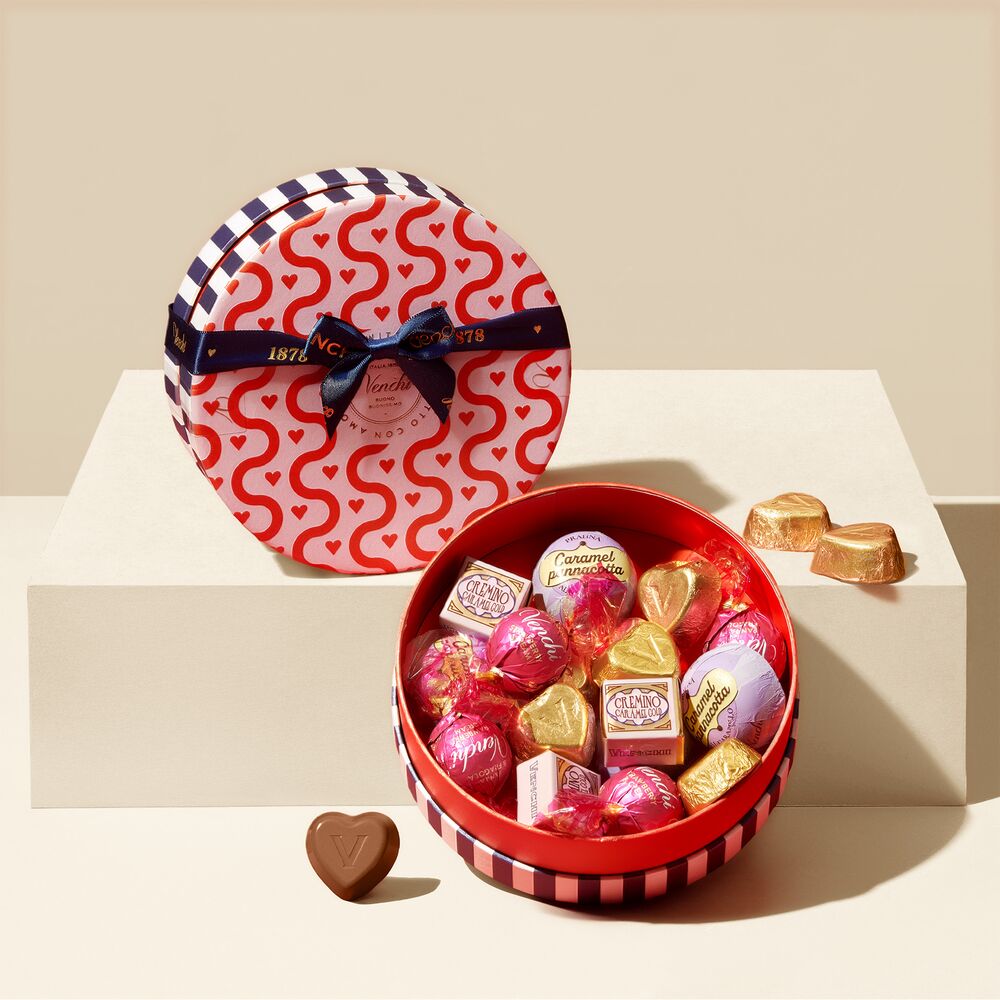 Small hamper with assorted chocolates 200 g - Venchi