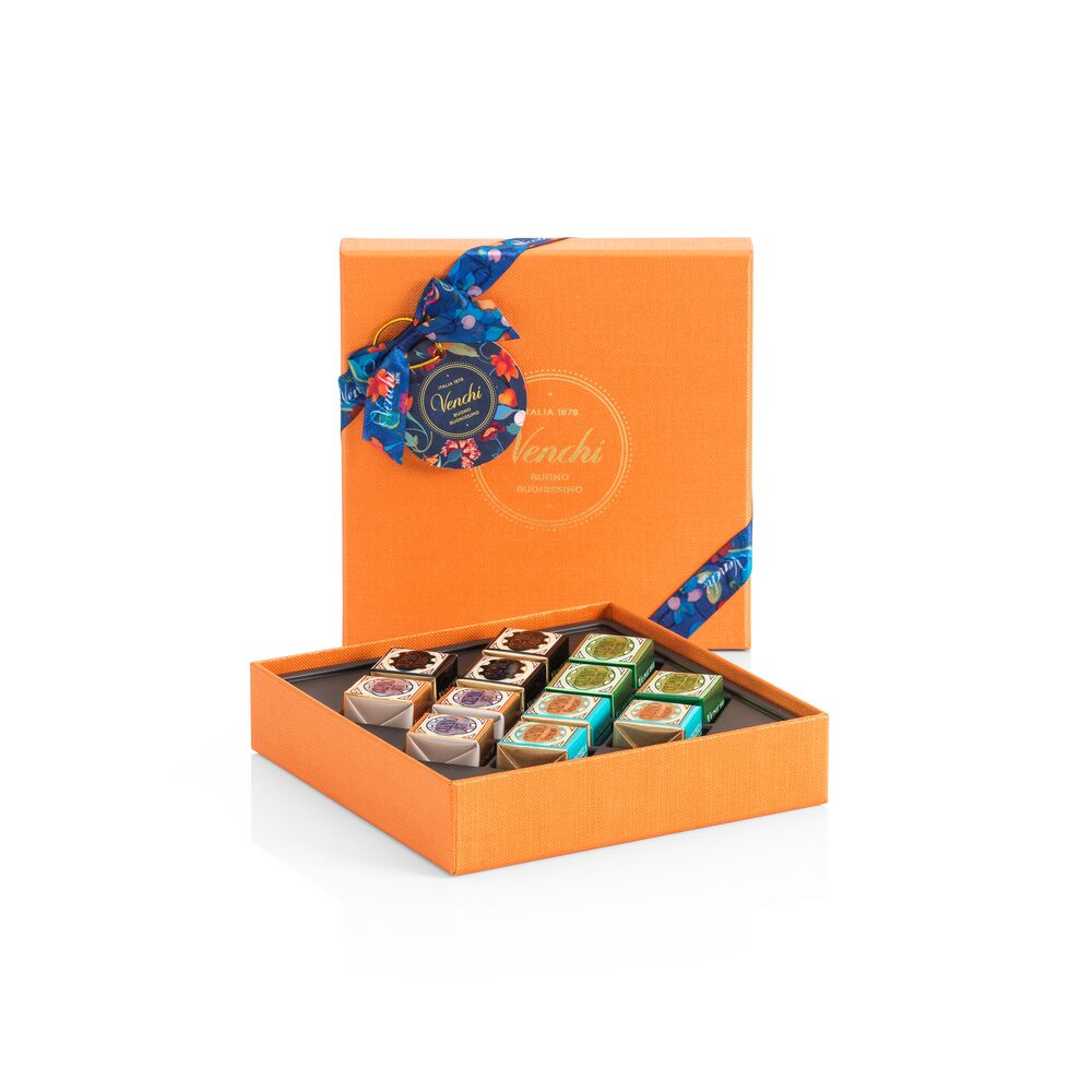 Orange Cremini Gift Box 126 g - Venchi Chocolate - Venchi