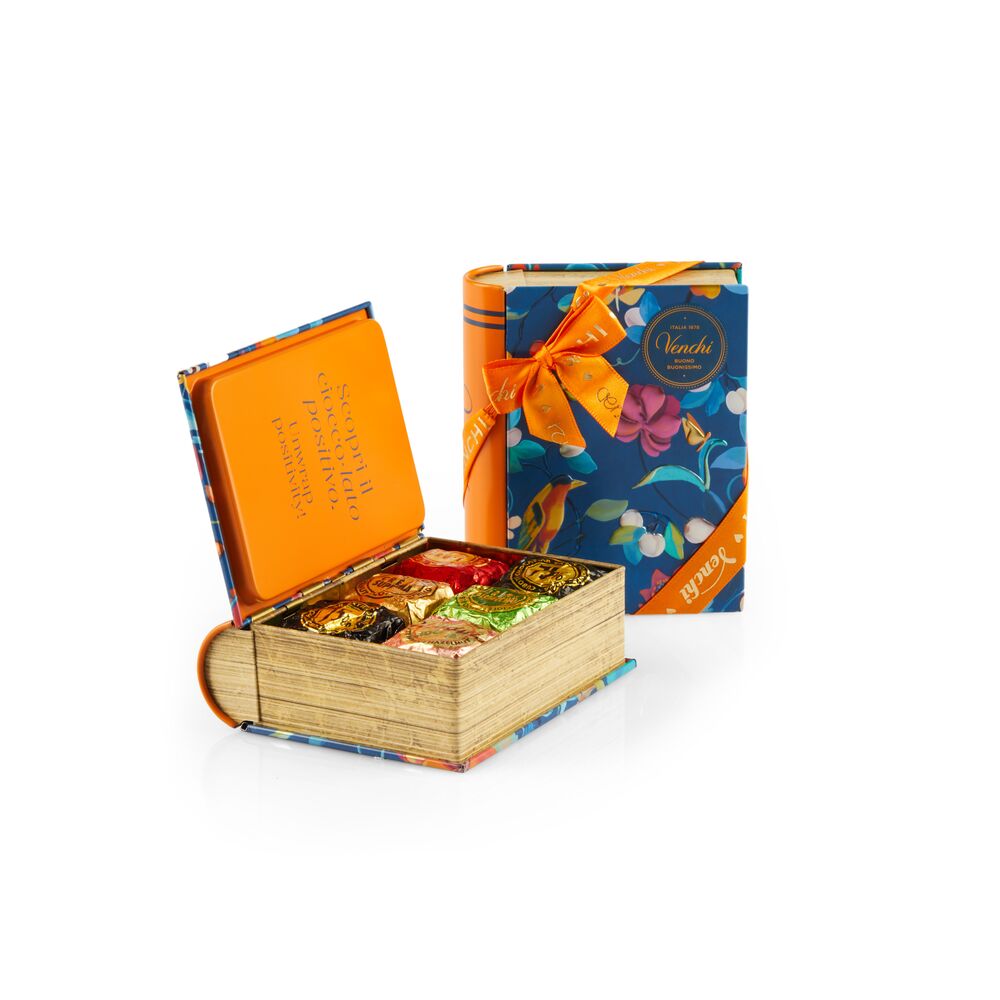 Assorted Chocoviar in a Woman mini book-shaped box, 117g - Venchi