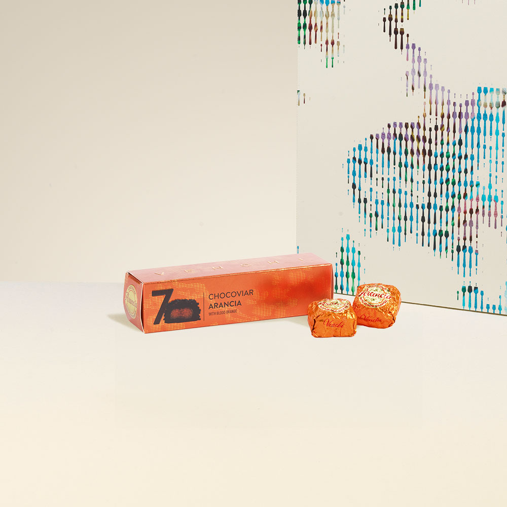 7 chocolates: Chocoviar Arancia Limited Edition, 4.55 oz - Venchi