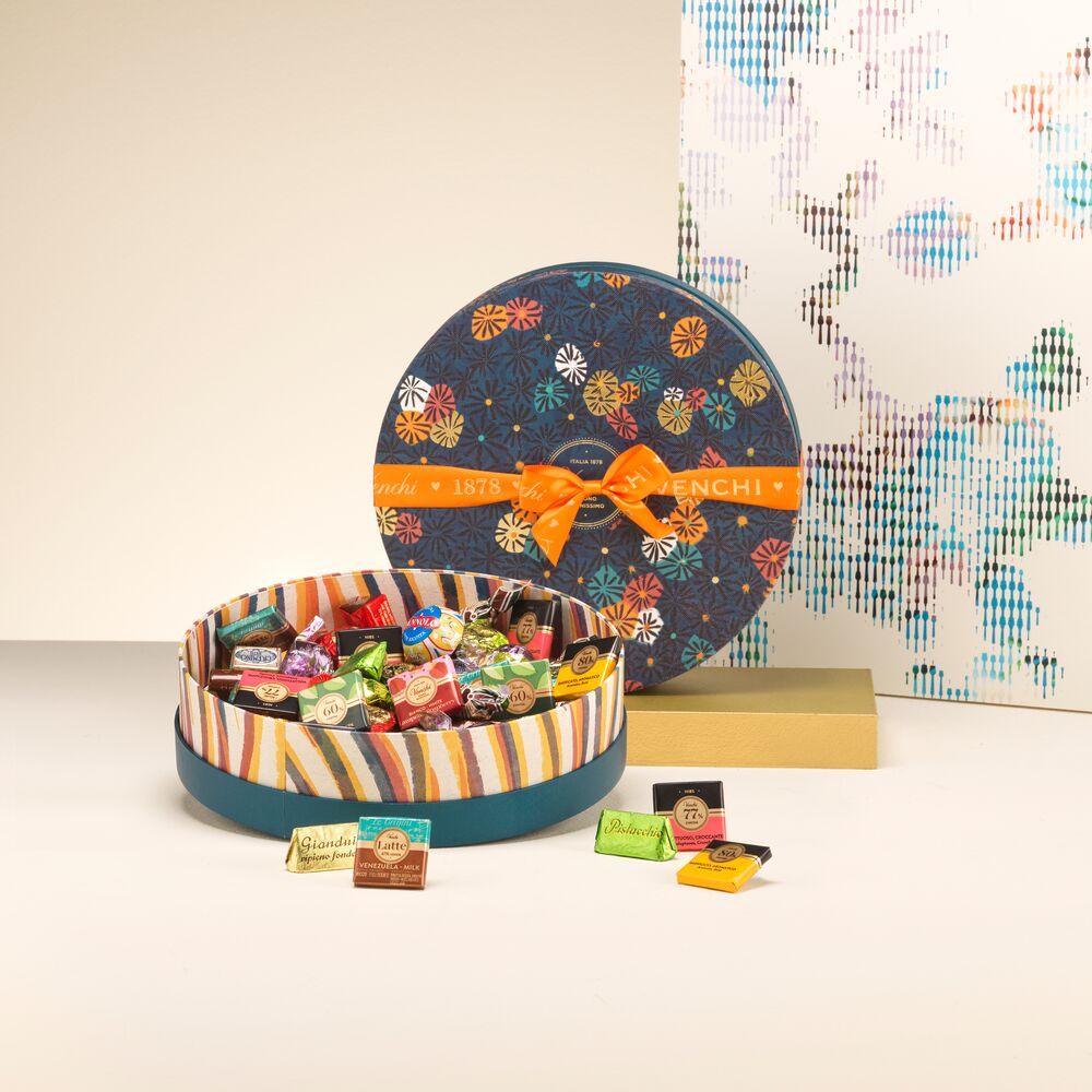 Murrine hamper with assorted chocolates 704 g - Venchi