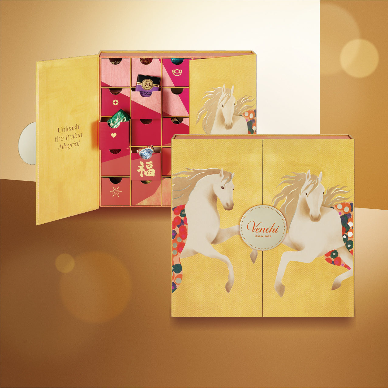 Gallop Delight Collection Lucky blind Giftbox (AU) - Venchi