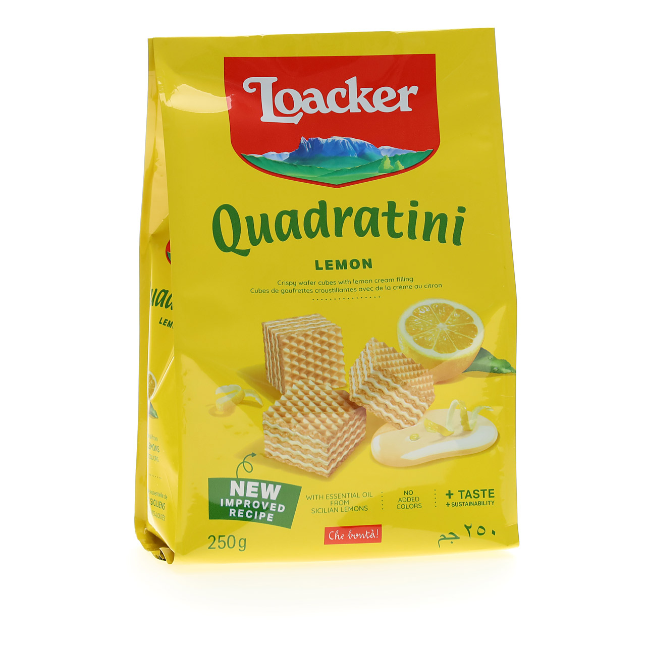 Quadratini Lemon 250g | Loacker