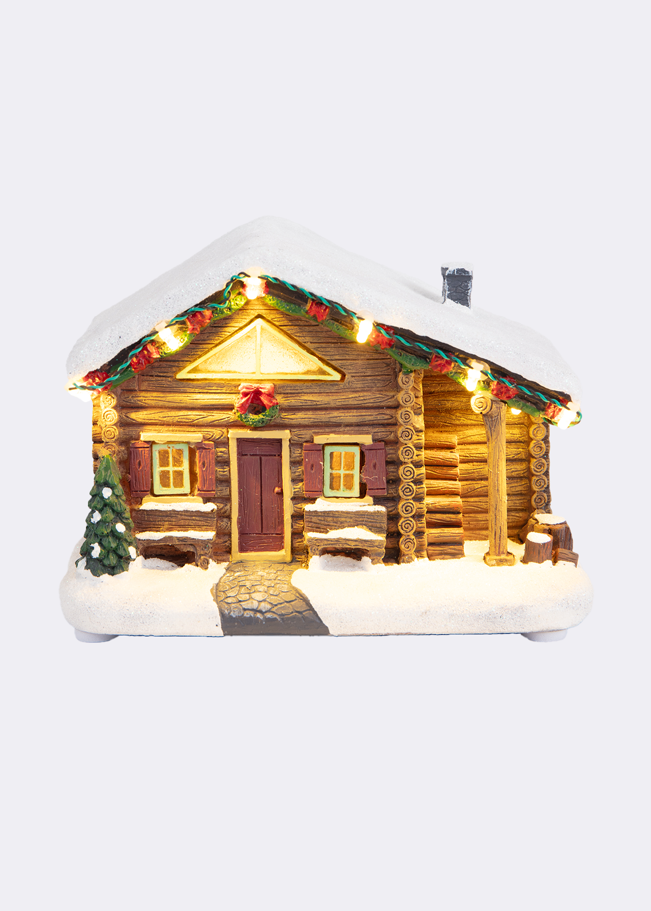 Christmas Chalet Light-Up Model | Dobbies Garden Centres