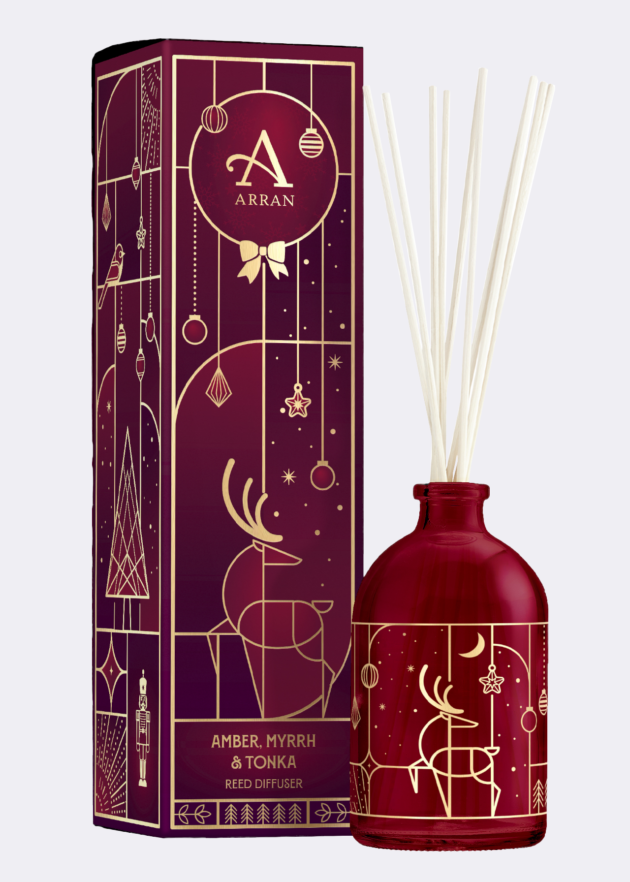 Arran Aromatics Amber, Myrrh & Tonka Diffuser 100ml | Dobbies Garden ...