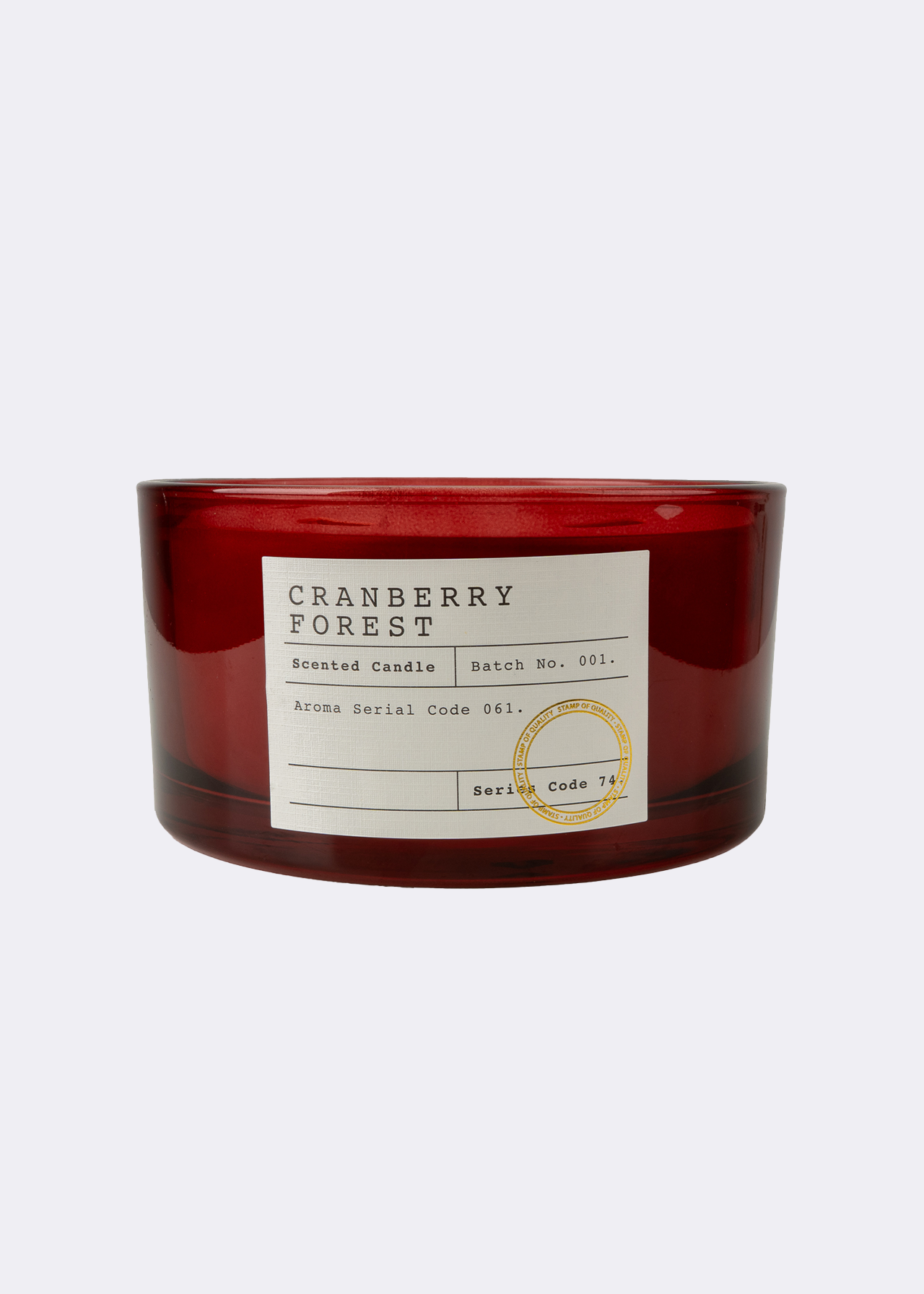 Cranberry Forest 5 Wick Candle 15cm | Dobbies Garden Centres