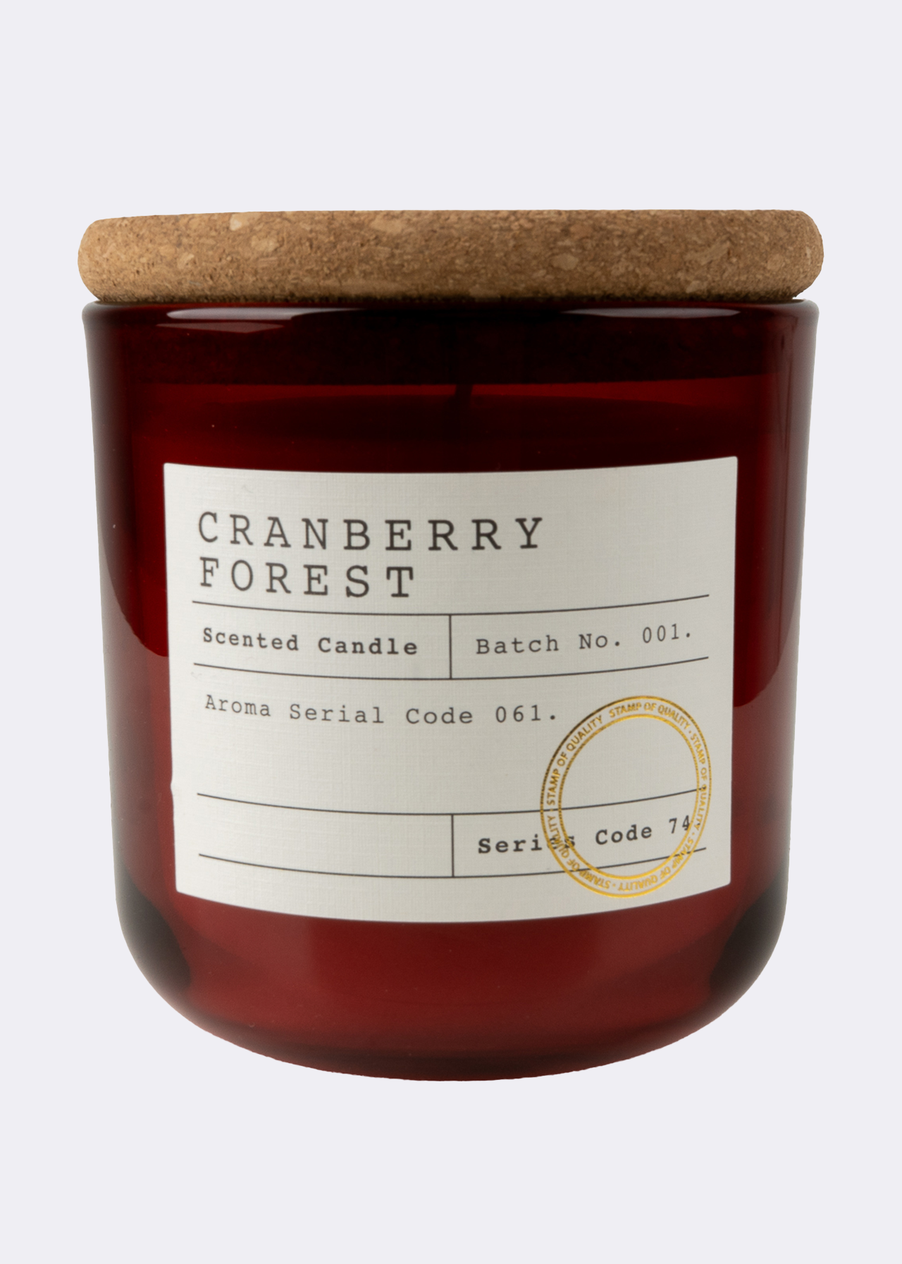 Cranberry Forest Scented Candle 14.5cm | Dobbies Garden Centres