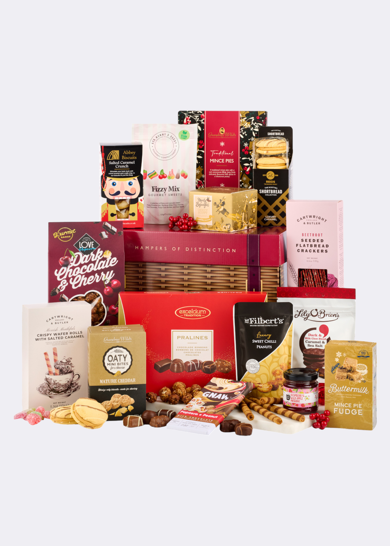 Classic Christmas Gift Box Alcohol Free Hamper | Dobbies Garden Centres