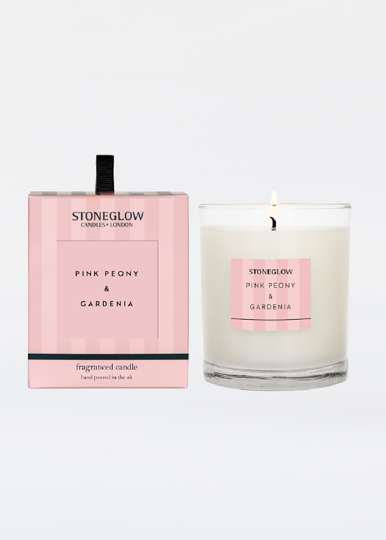 Pink Peony & Gardenia Candle Modern Classics | Dobbies Garden Centres