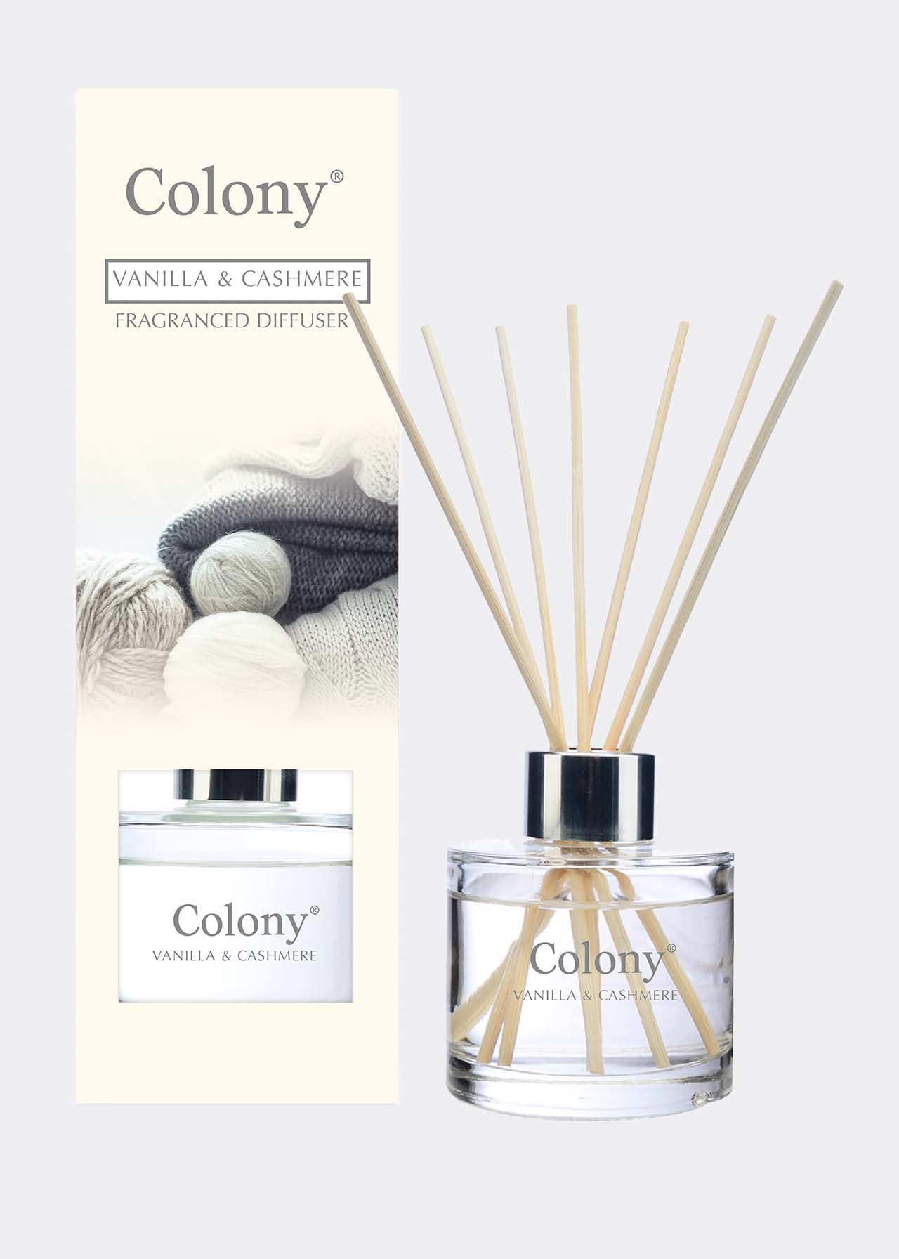 Vanilla & Cashmere Reed Diffuser 200ml | Dobbies Garden Centres