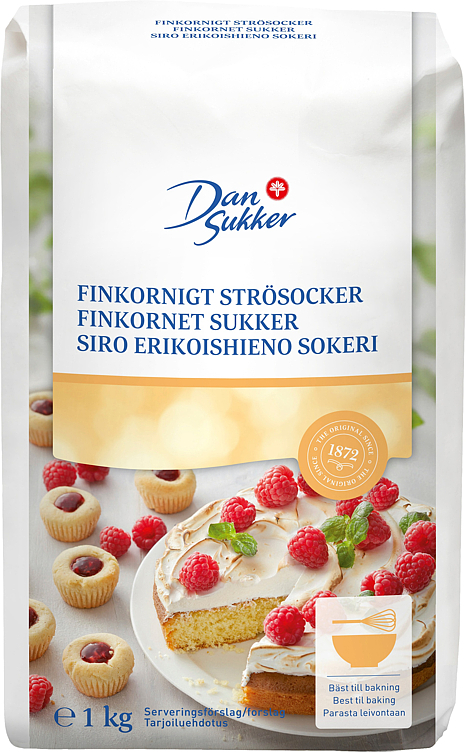 FINKORNET SUKKER 1KG
