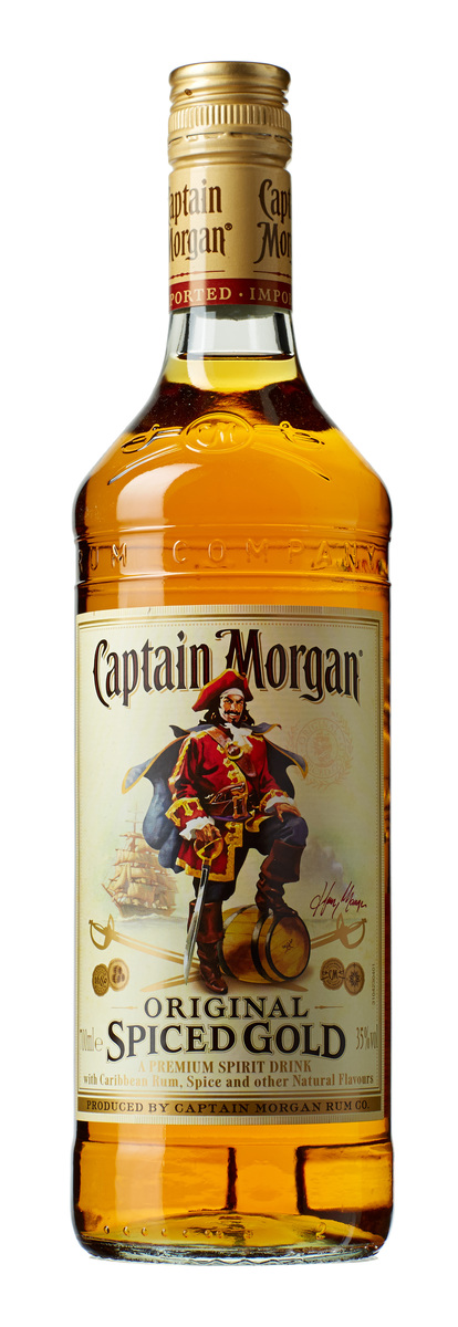 CAPTAIN MORGAN SPICED GOLD 35% 70CL
