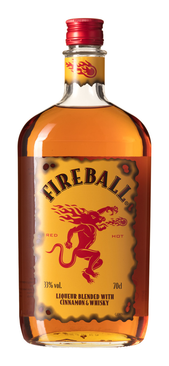 FIREBALL CINNAMON WHISKY 33% 70CL