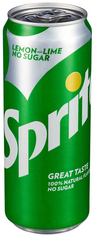 SPRITE NO SUGAR SLEEK BOX 20X330ML