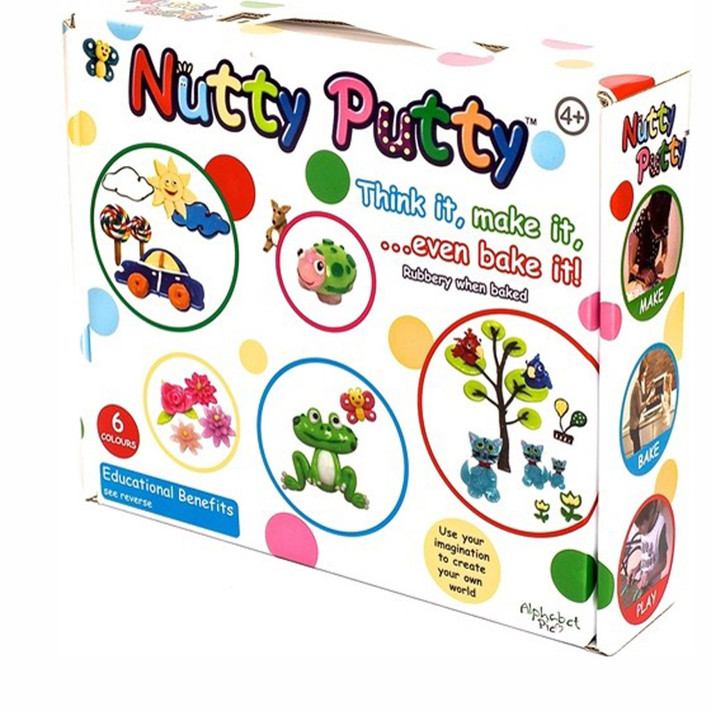 NUTTY PUTTY - 6 COLOUR SET