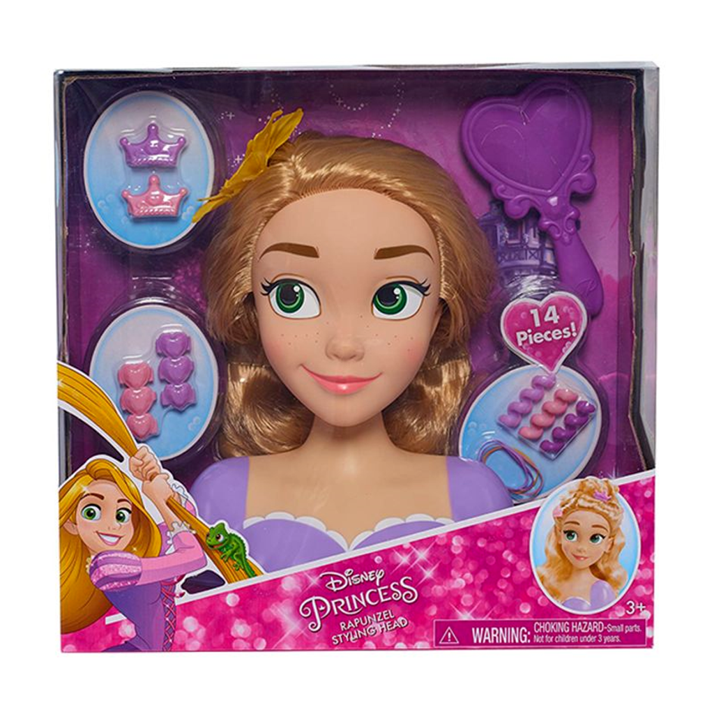 DISNEY PRINCESS STYLING HEAD-RAPUNZEL