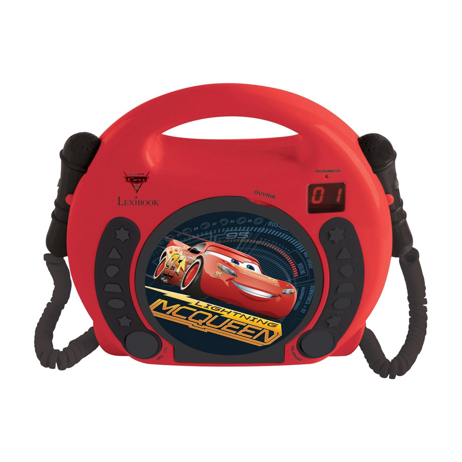 CARS - Disney Cars Cd Player With Mics