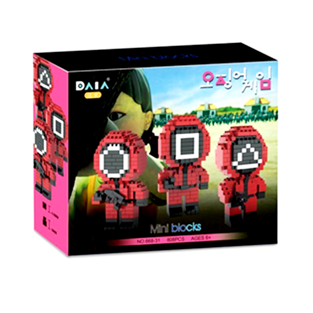 SQUID GAME - mini blocks 808 pcs