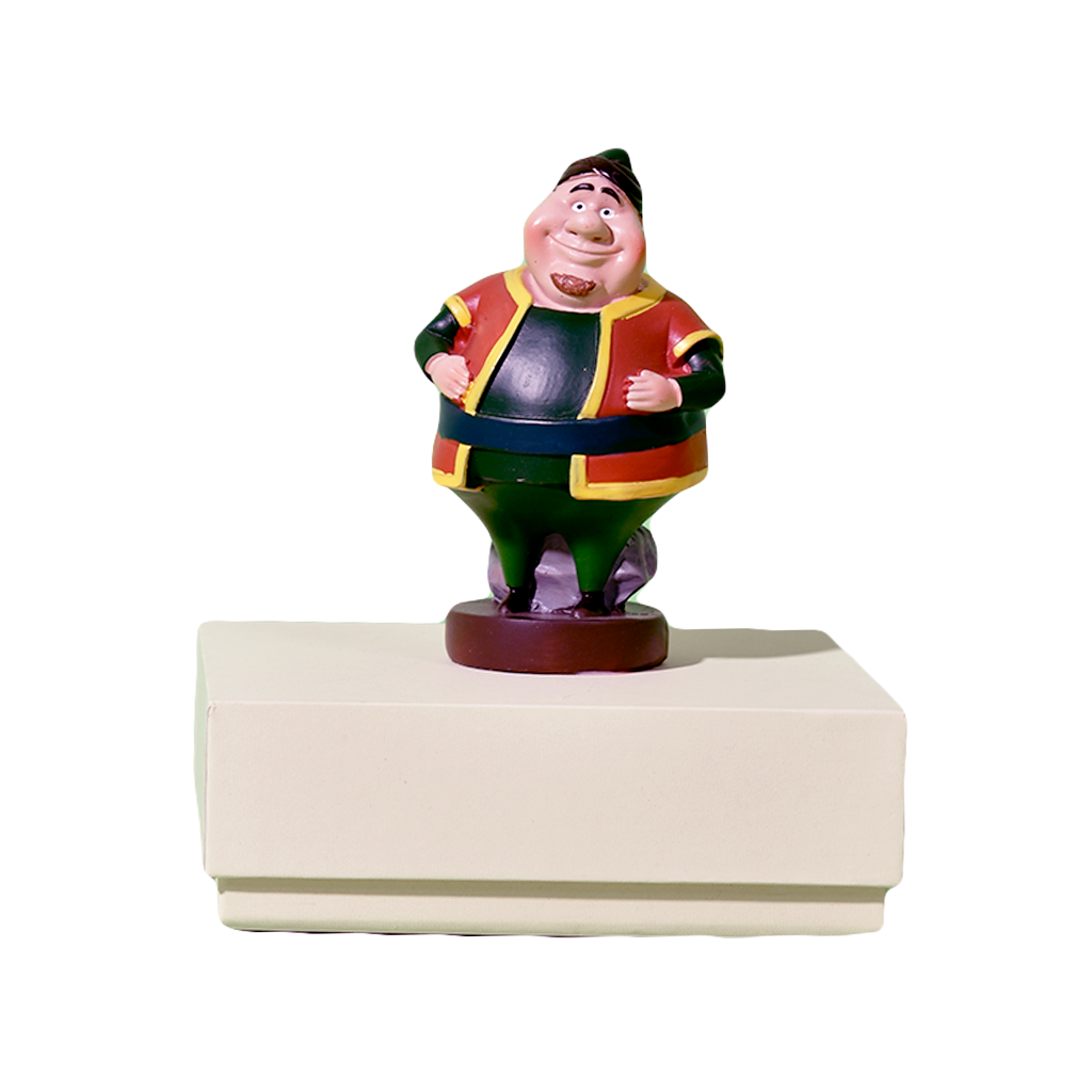 FANANEES - Pc polyresin fat man with paper box