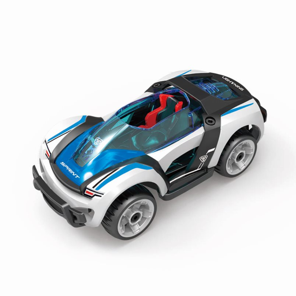 D-POWER - 1:32 Modified Die - Cast Metal Pull Back Car