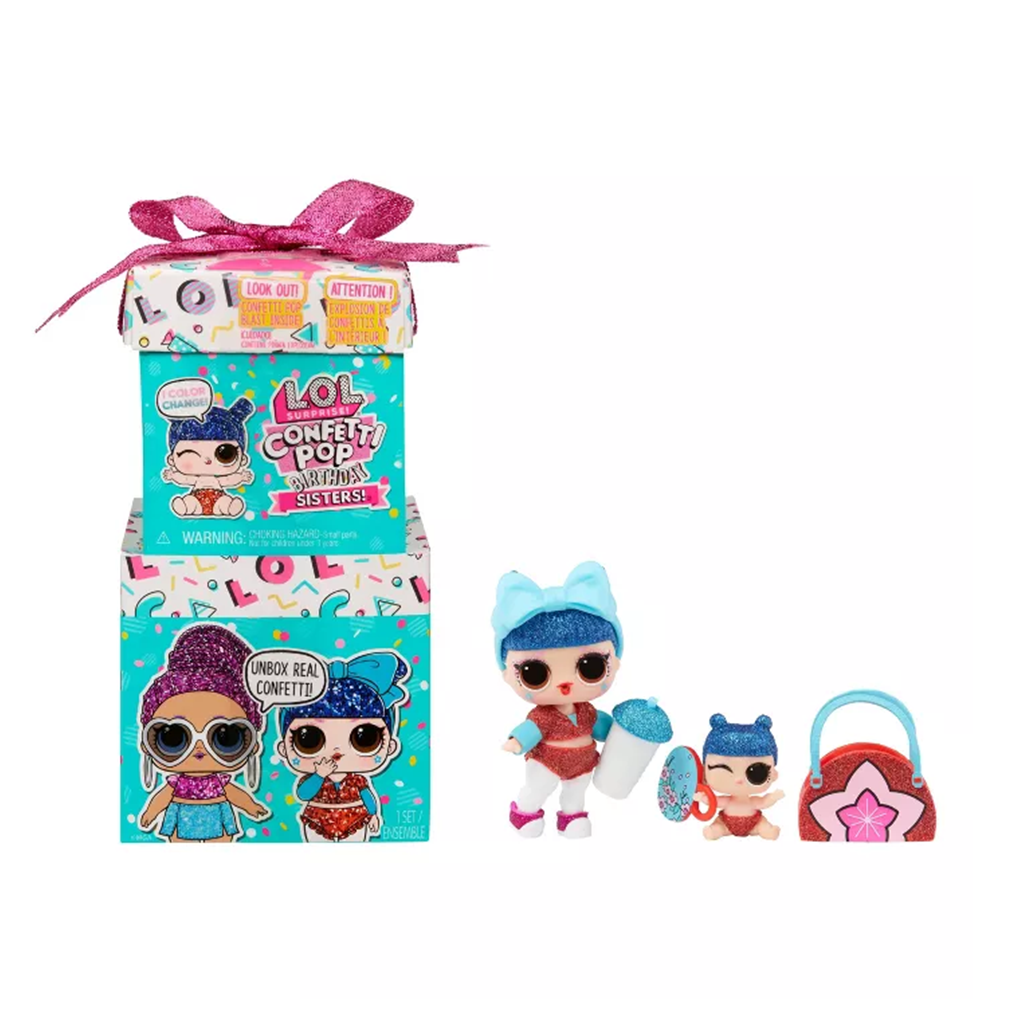 LOL SURPRISE - Confetti Pop Birthday Sisters in PDQ