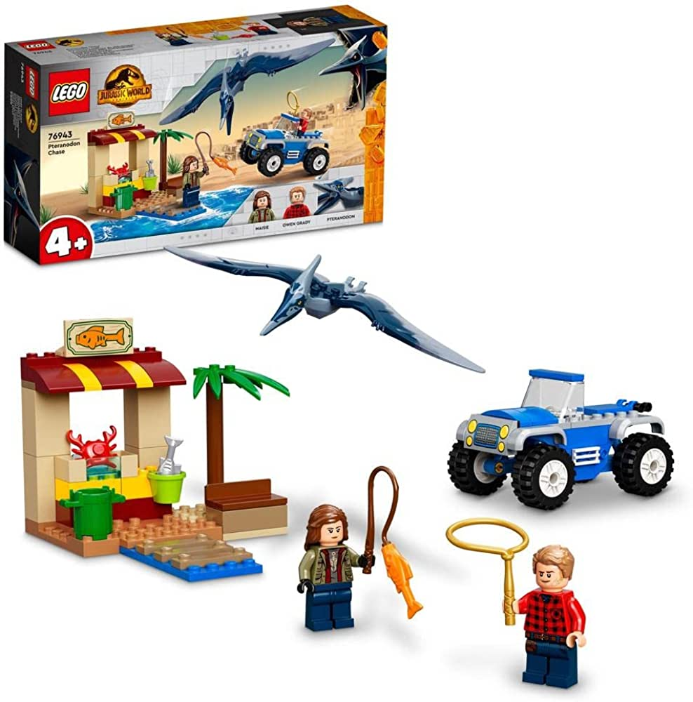 LEGO Jurassic World Pteranodon Chase 76943 Building Kit (94