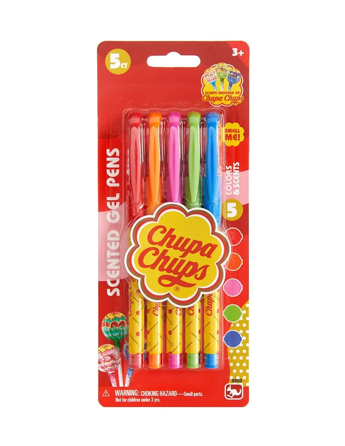CHUPA CHUPS - Chupa Chups 5ct Scented Gel Pens