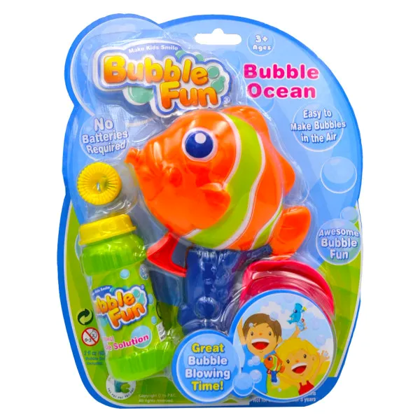 BUBBLE FUN - FRICTION POWER BUBBLE FISH