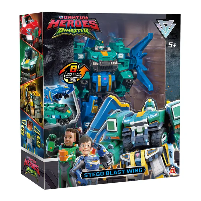 DINOSTER - Simple Fusion Robot - Stego Blast Wing