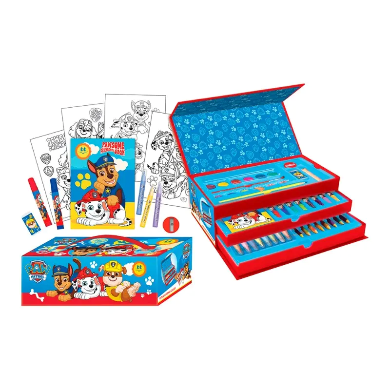 PAW PATROL - Paw Patrol Colouring Case