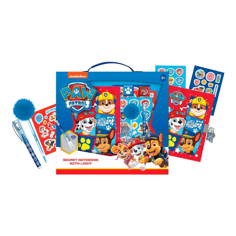 PAW PATROL - Paw Patrol Secret Notebook w/ Light