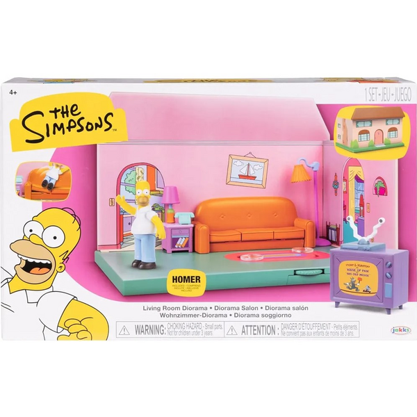 THE SIMPSONS - The Simpsons Living Room Diorama