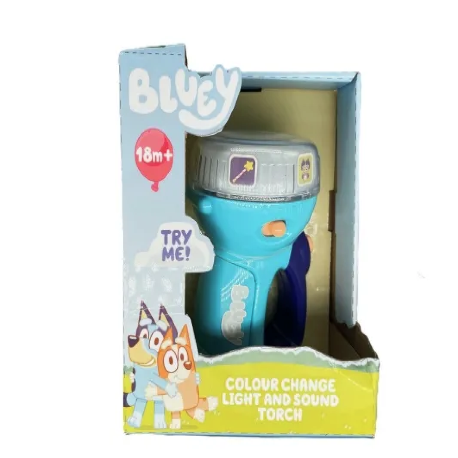 BLUEY - Bluey's Colour Change Light and Sound Torch