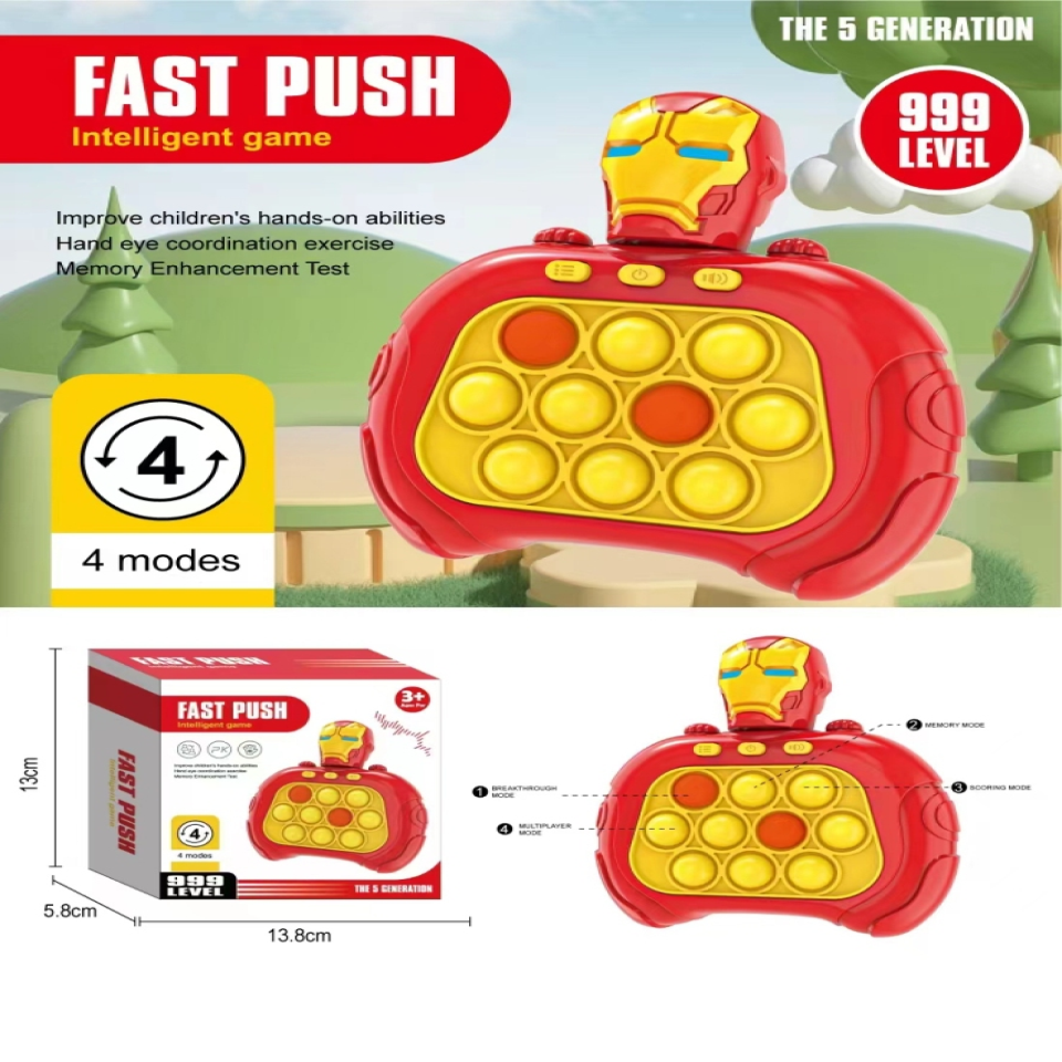FAST PUSH-Quick Push Pop Game It Fidget Toys