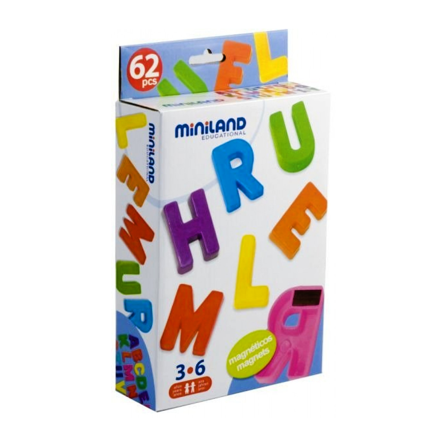 MAGNETIC CAPITAL LETTERS 62